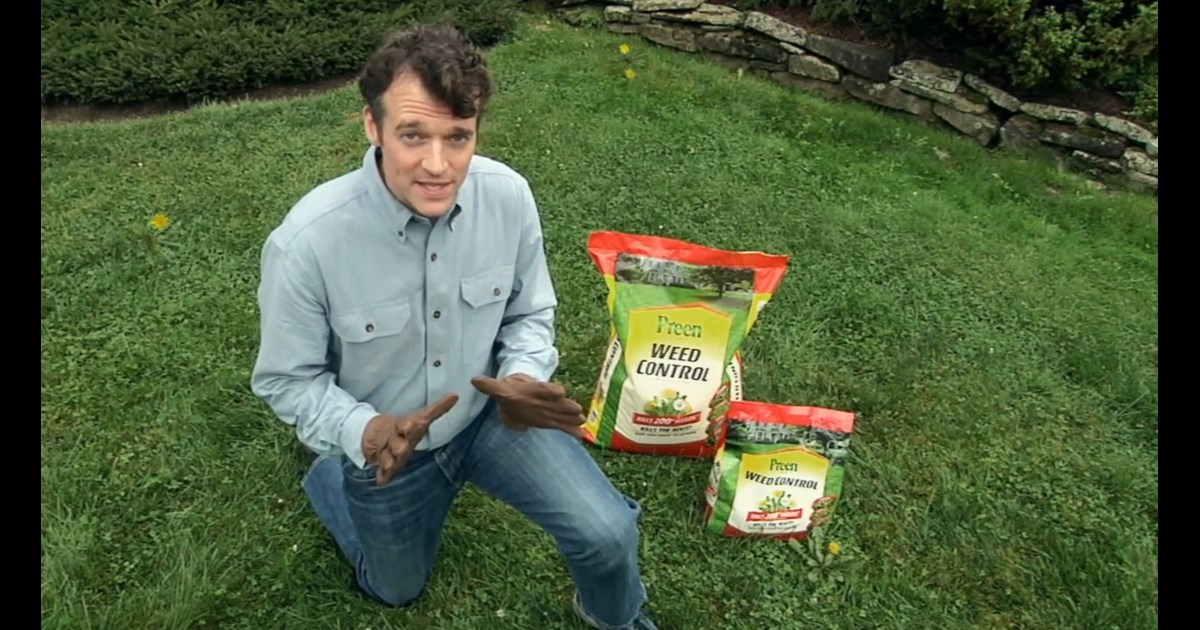 Preen Lawn Weed Control Video